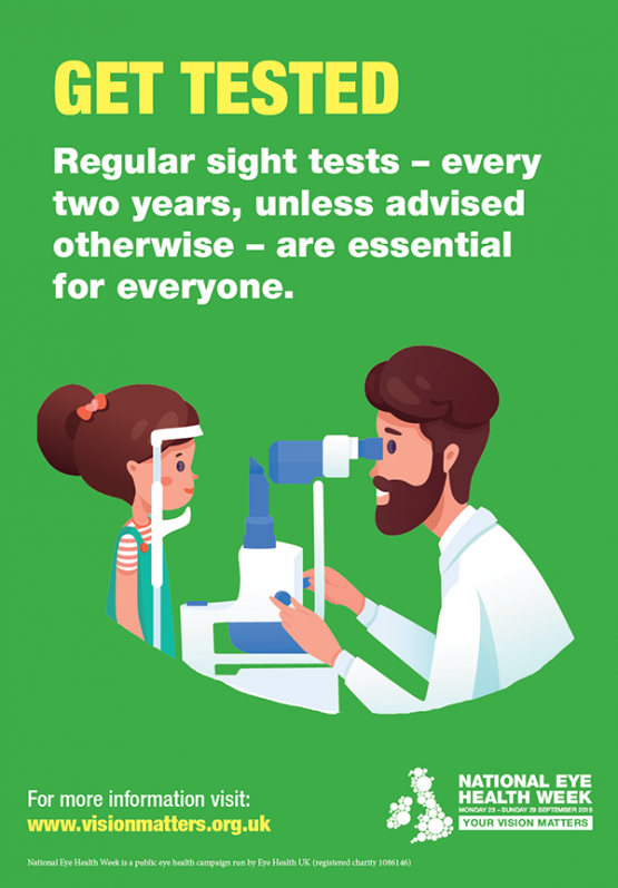 National Eye Health Week - The Pantiles | Royal Tunbridge Wells